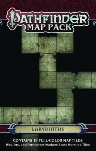 Pathfinder Map Pack: Labyrinths - Game By Engle, Jason A - GOOD ...