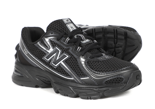 NEW BALANCE 740 GS Women Running Shoes Sports Sneakers Casual Black NWT ...