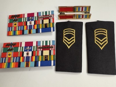 US Navy CPO Chief Petty Officer Ribbon Bars & Rank Insignia Lot ...
