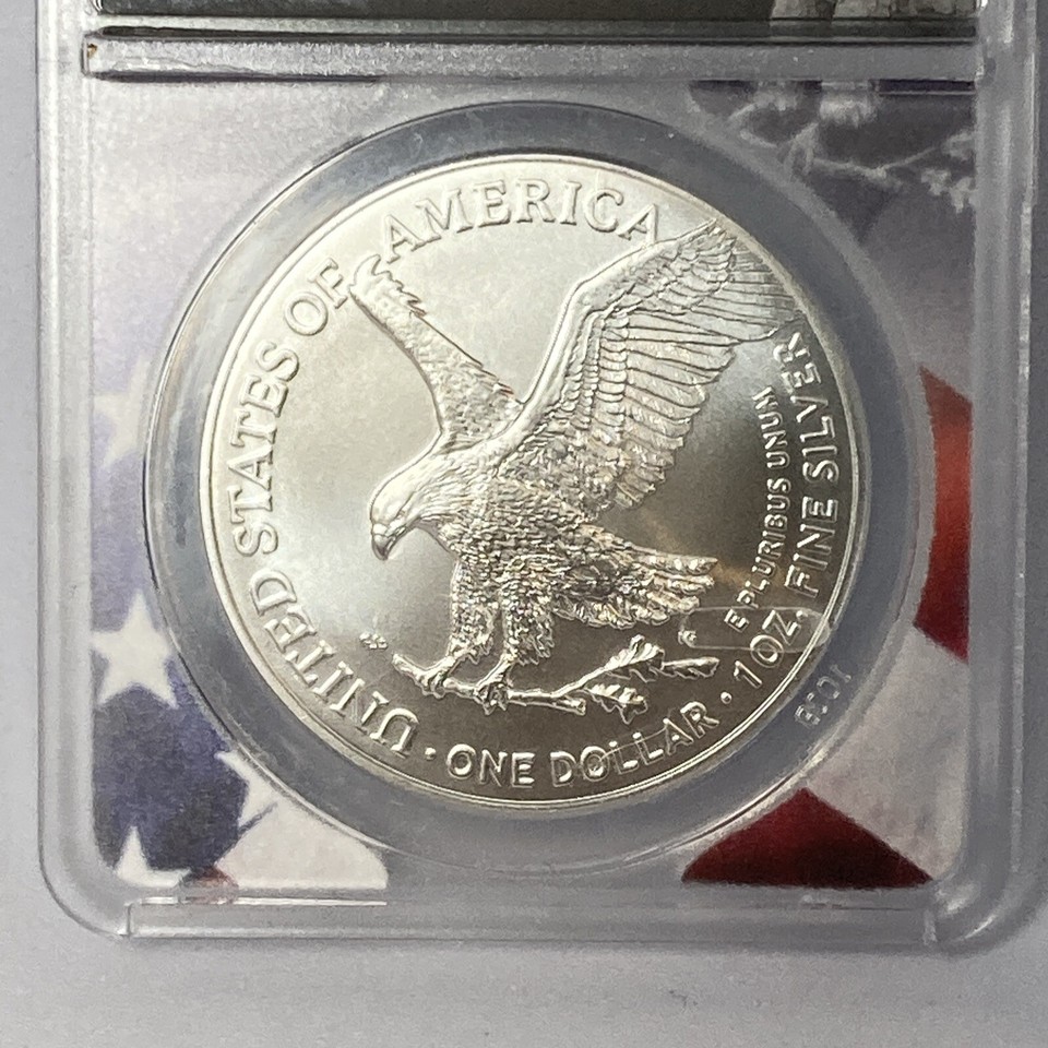 2021 $1 AMERICAN SILVER EAGLE ANACS MS70 TYPE 2 FIRST STRIKE LABEL | eBay