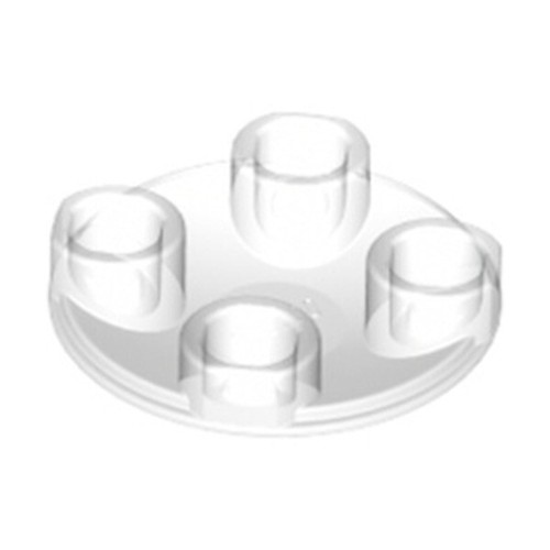 Lego Bricks 10x Transparent Clear 2x2 Round Slide Shoe Plate - 6163901 ...