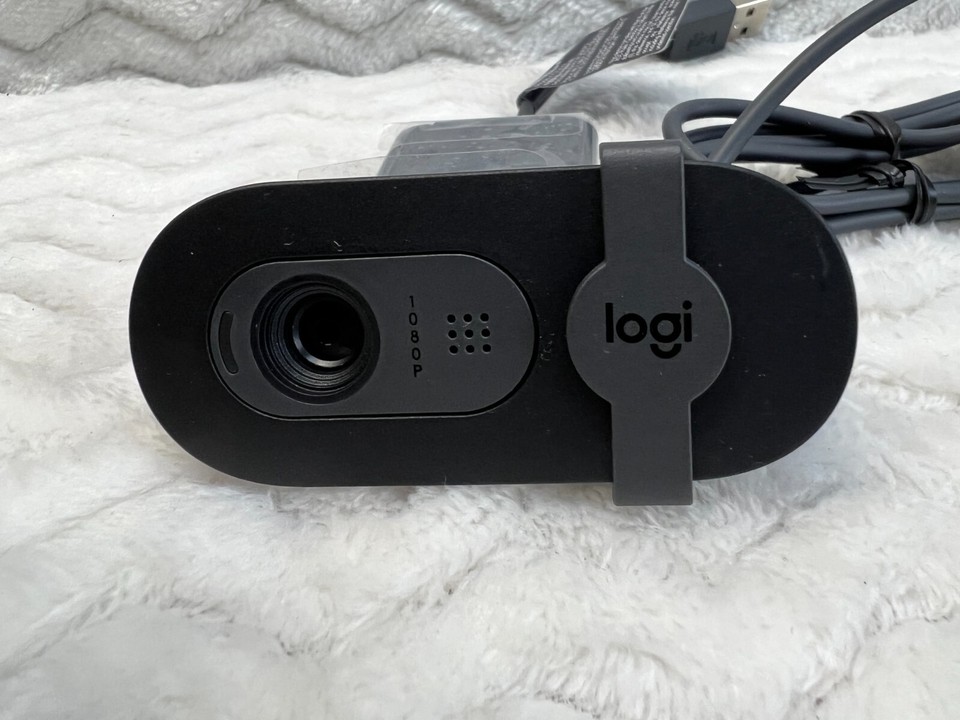 Logitech Brio 101 Full HD 1080p Webcam Made for Meetings Work Streaming ...
