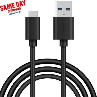 Heavy-Duty Type C USB 3.1 to USB 3.0 Male Cable for Cricket ZTE Blade X ...