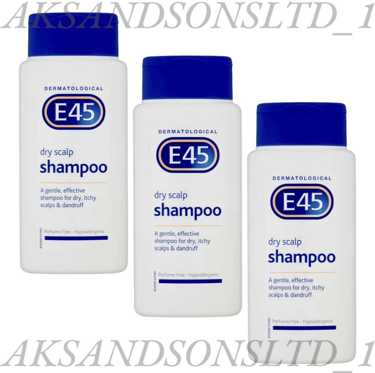 E45 Dermatological Dry Scalp Shampoo 200ml Hypoallergenic Select Qty 1 ...