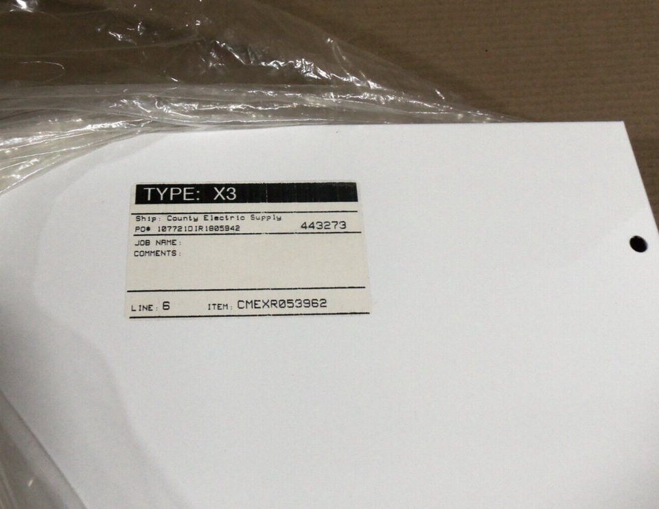 New Kenall CMEXR 053962 Recessed wall mount LED Emergency Exit sign ...