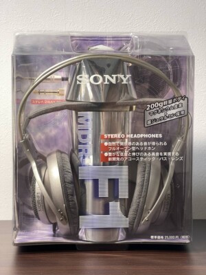 SONY MDR-F1 Open-Air Headphones Super rare Used Disinfected and cleaned ...