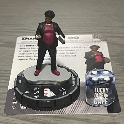 DC Heroclix Notorious 039 Amanda Waller Rare | eBay