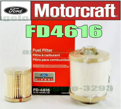 Fuel Filter FD4616 For Motorcraft Ford F Series 6.0L Powerstroke Turbo ...