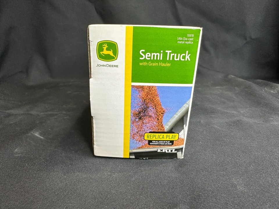 NEW John Deere ERTL 1/64 Grain Semi Die Cast Replica - TBE15978 | eBay