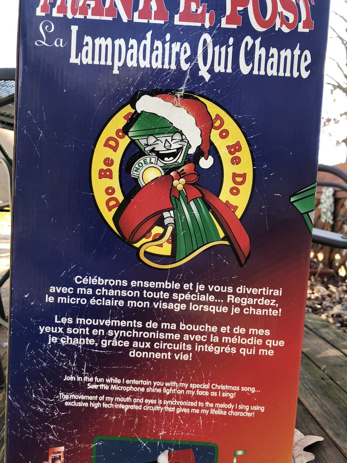 Vintage 1998 Telco Frank E. Post The Animated Singing Lamppost ...