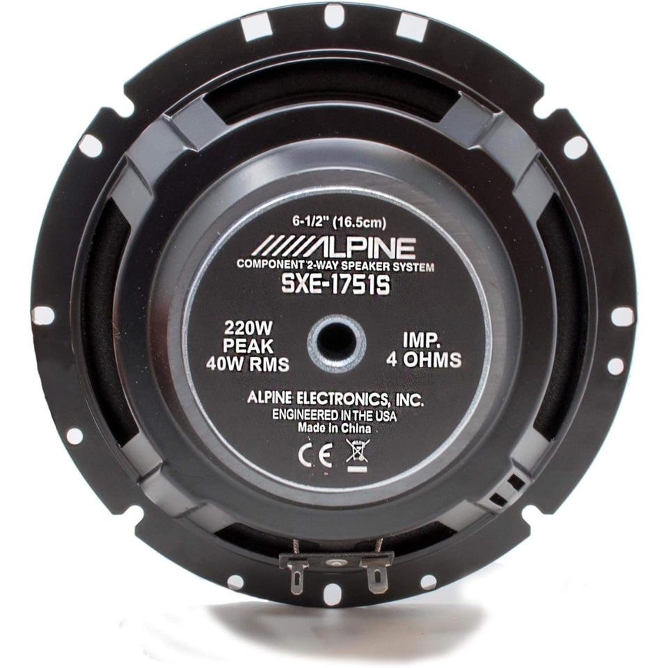 4 X New Alpine 6.5-inch 6-1/2" 2 Way Car Audio Speakers 560w Max | eBay