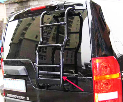 4x4 Rear Door ladder Roof Step Stair rack Tailgate fits Landrover ...