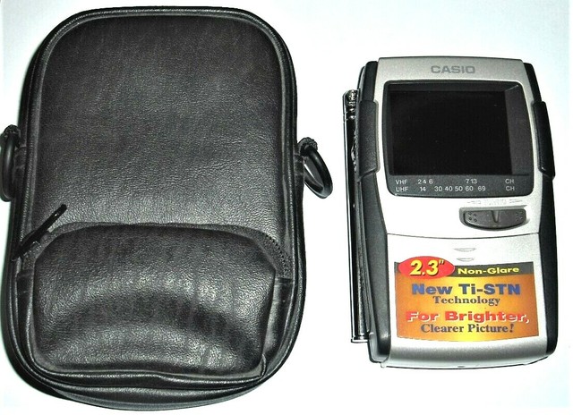 Casio Tv-880b Portable Pocket Color TV Uhf/vhf for sale online | eBay