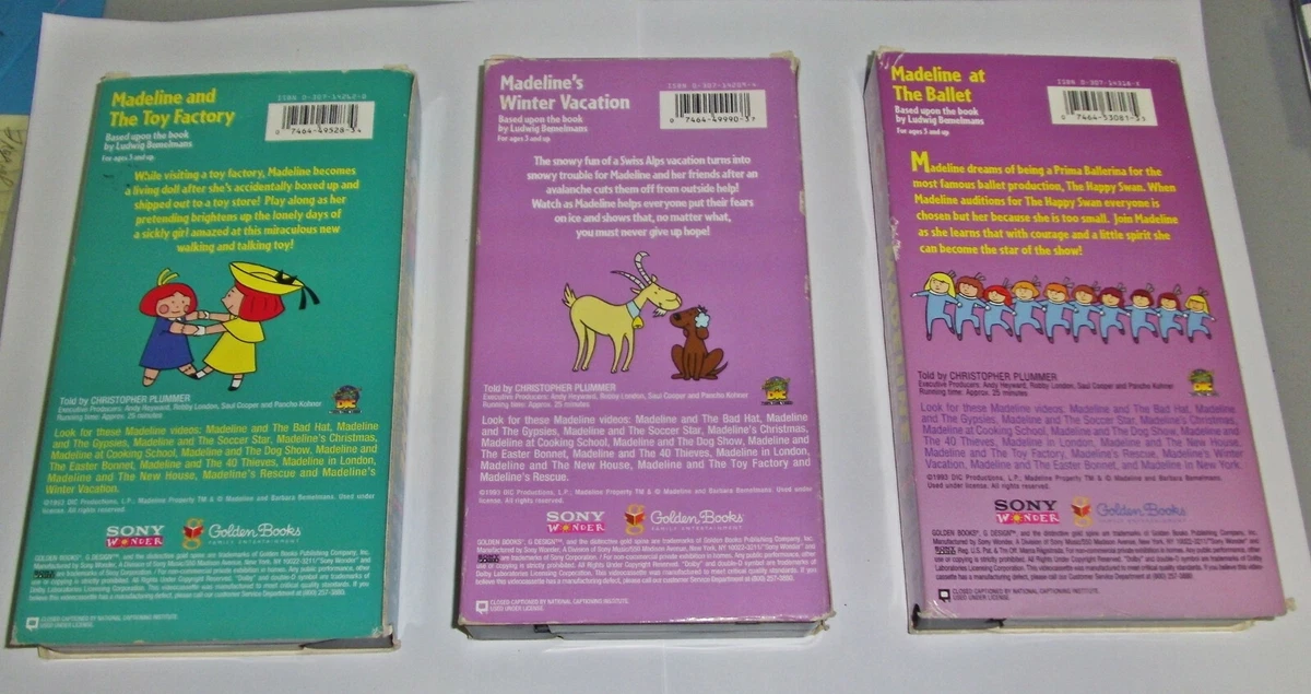 Madeline In London Vhs