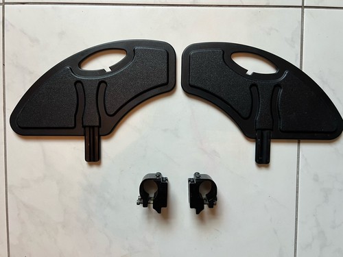 Quickie Q7 Wheelchair side guards with mounting brackets. Pair. | eBay