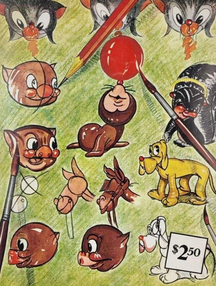 VTG 60s Walter Foster Animated Cartoons For Beginners Drawing ...