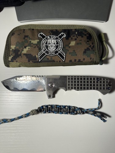 Andre DeVillers ADV Tanto C 15 - 2020, Frag Pattern Handles And ...