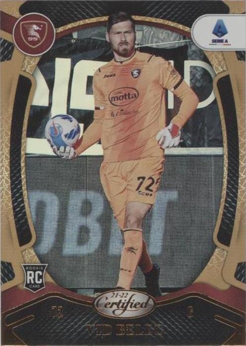 2021-22 Panini Chronicles - Base Chronicles Serie a Certified Vid Belec ...