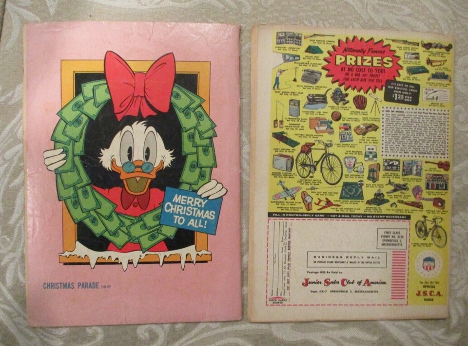 (2) WALT DISNEY'S CHRISTMAS PARADE #2 - 1963, SHACKTOWN & UNCLE SCROOGE ...