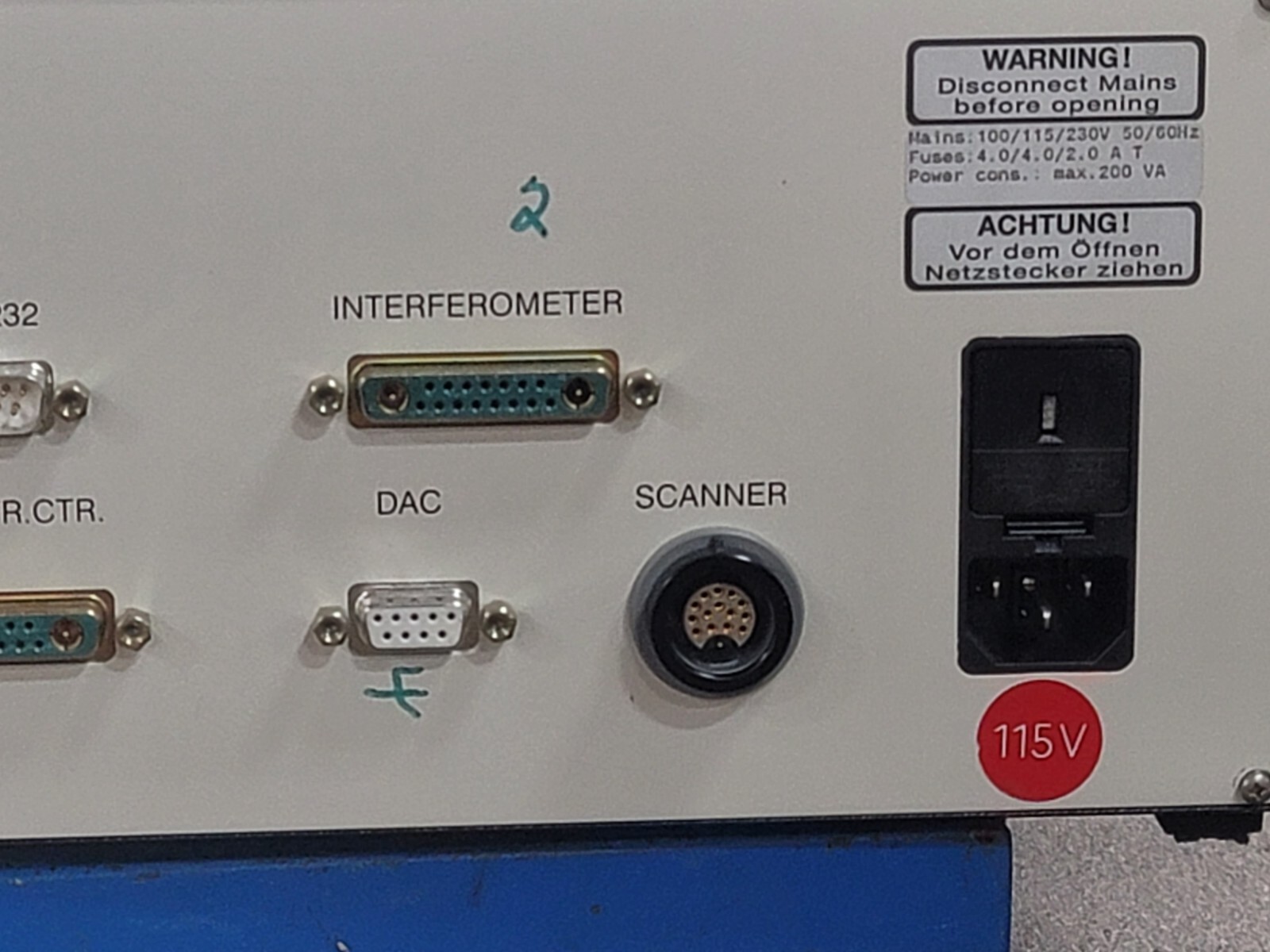 Polytec OFV 3001 S Laser Vibrometer Controller for sale online | eBay