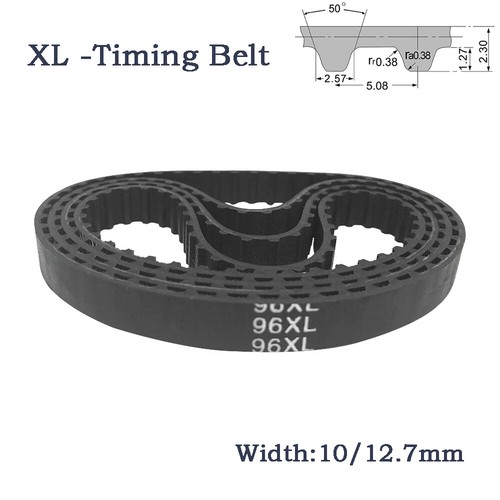 XL - Timing Belt Trapezoidal Tooth Close Loop Rubber Timing Belt Width ...