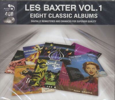 Les Baxter - Eight Classic Albums Vol.1 (4-CD) - Pop Instrumental ...