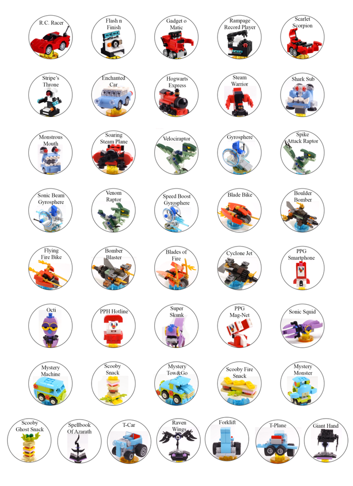 Lego Dimensions NFC Tag pick any character or vehicle *Please read ...