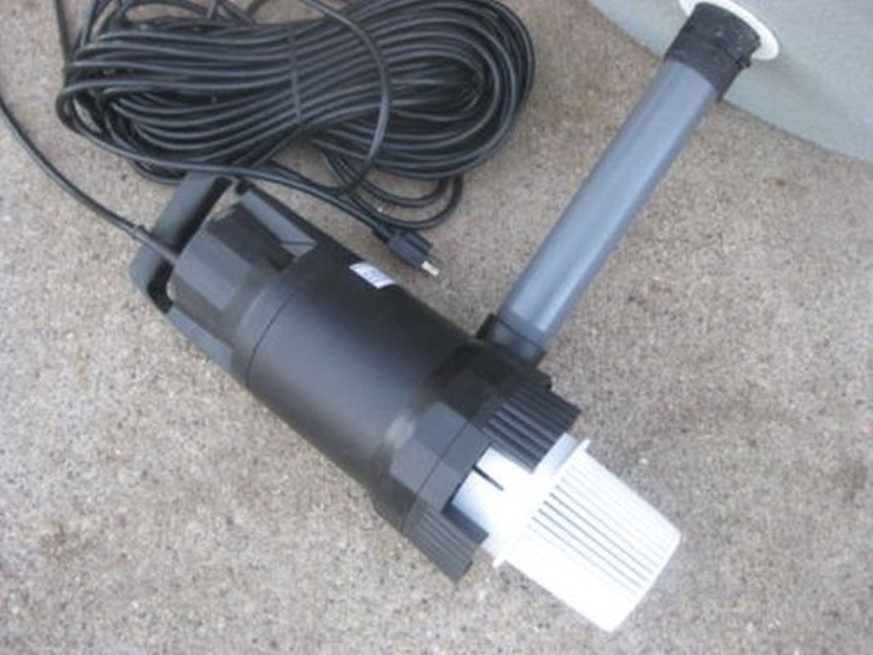 1hp CasCade 5000 Floating Pond Fountain Aerator with: 100ft Cord ...