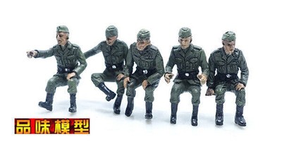 PMA 1/72 German Army Vehicle 5 Soldier Group A Section P0404 Finished ...