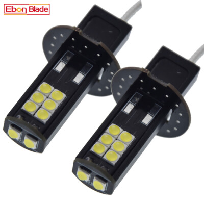 2 x 6 Volt H3 PK22S LED Light Bulb For Vintage Classic Car Fog Light ...