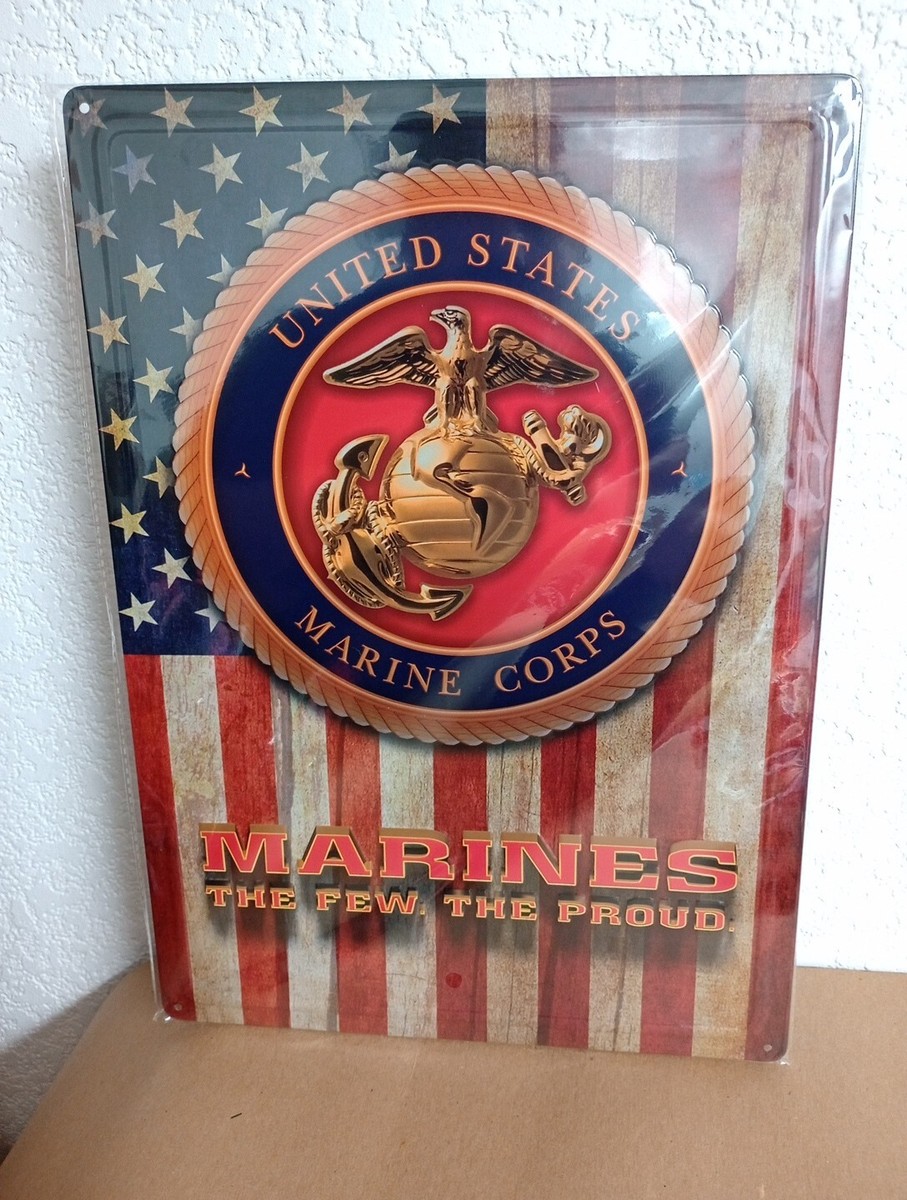 Few The Proud The Marines Logo Marines USMC The Few The Proud White