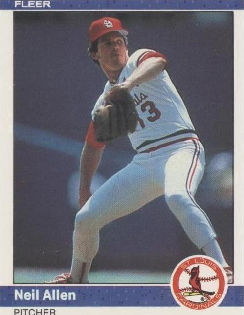1984 Fleer - Neil Allen #318 for sale online | eBay