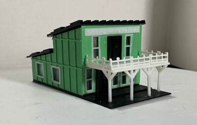 Assembled Scale Model Saloon/Brothel T, Z, N, HO, S, & O Scales Gauge ...