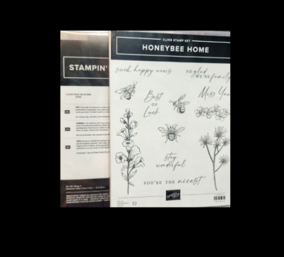 Stampin' UP! HONEYBEE HOME Stamp Set & HONEYBEE BLOOMS Dies Flower Miss ...