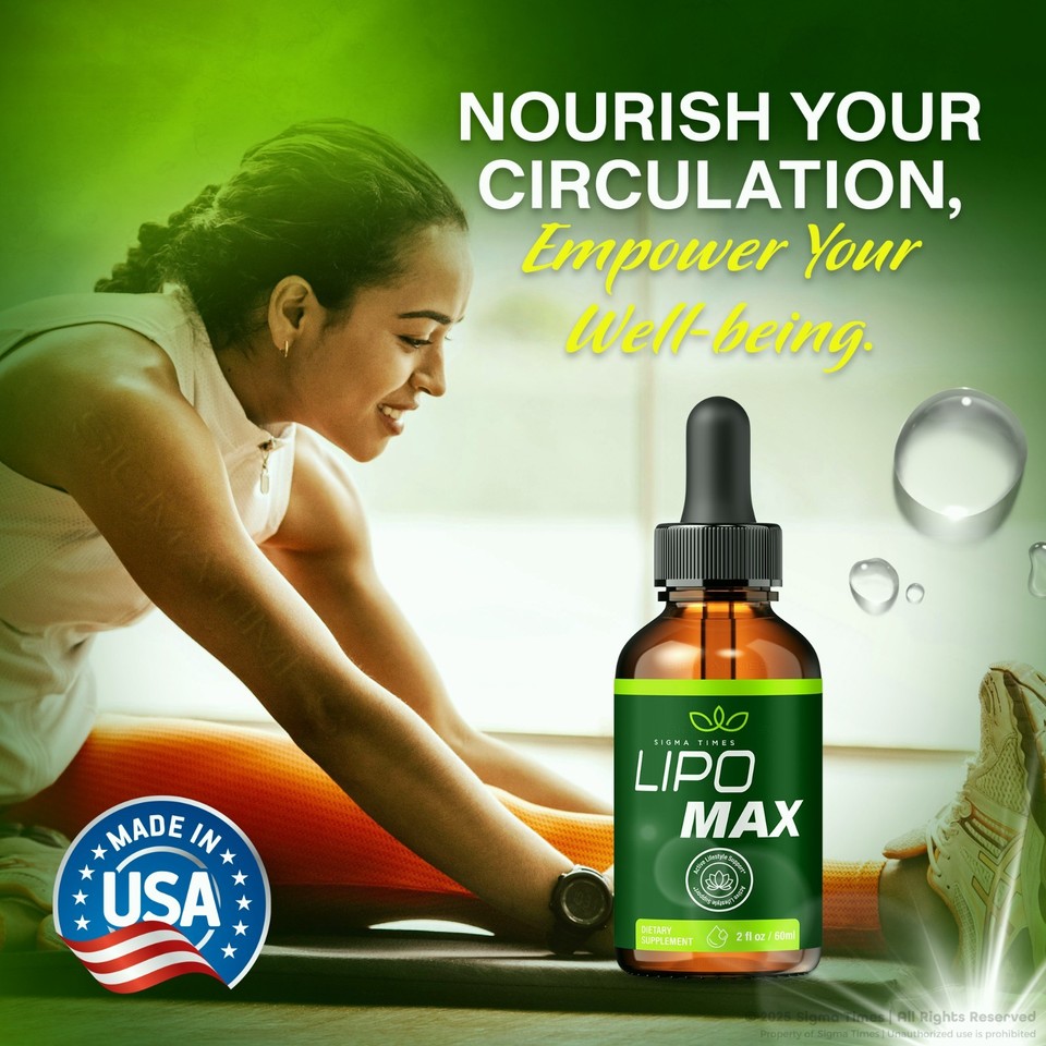 Lipo Max - Advanced LipoMax Fat-Burning Support for Weight Loss (30 ...