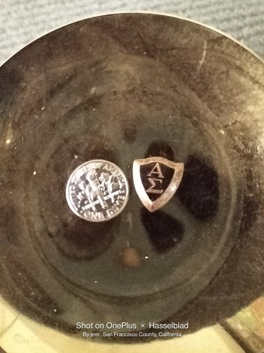 Vintage Alpha Sigma Fraternity Pledge Pin Marked Sterling | eBay