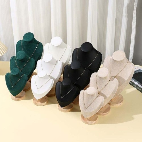 Velvet Jewelry Storage Rack Show Neck Display Props New Display Model ...