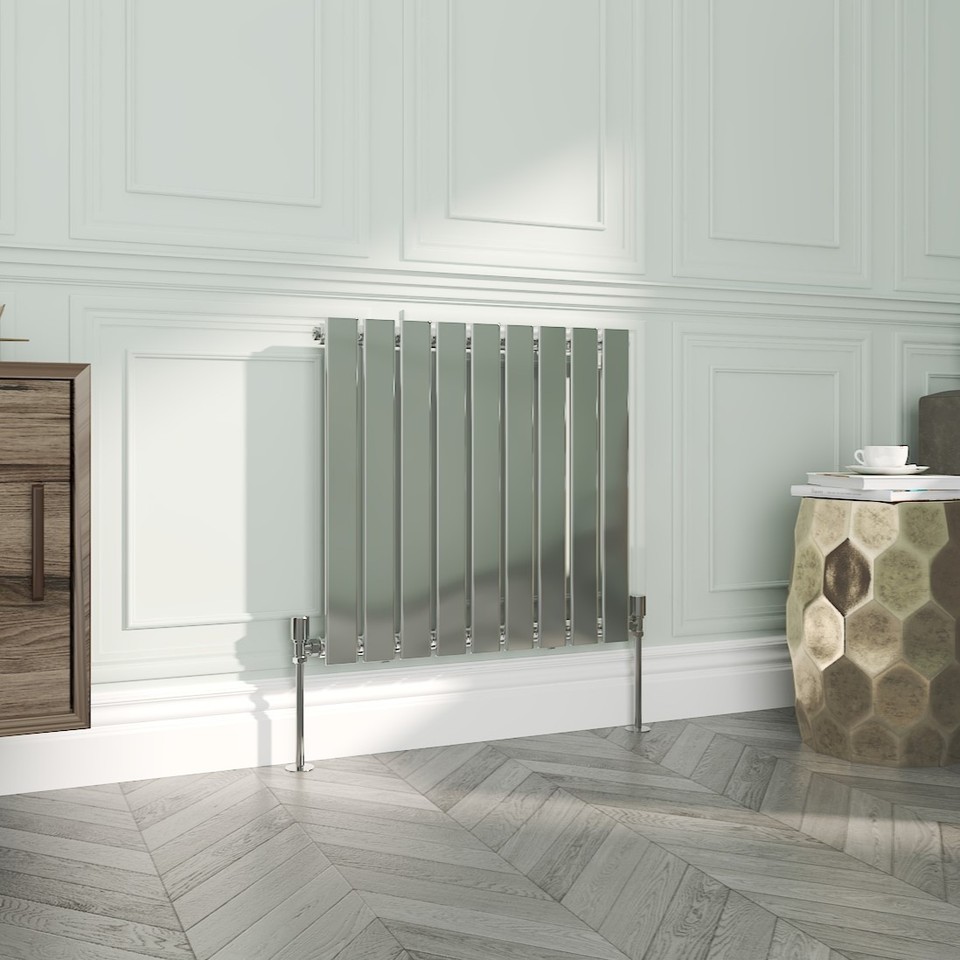 Horizontal Flat Panel Column Designer Radiator Central Heating ...