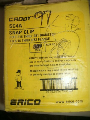 QUANTITY 97: ERICO CADDY SC4A SNAP CLIP | eBay