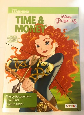 Disney Princess.Time & Money Workbook | eBay