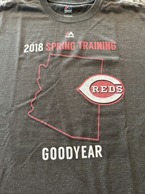 Vintage 2018 Cincinnati Reds Spring Training Goodyear Arizona MLB Shirt ...