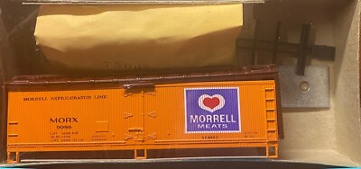 Athearn HO - 40' Wooden Reefer Morrell Meat - 9086 - 5207 - SB3 | eBay