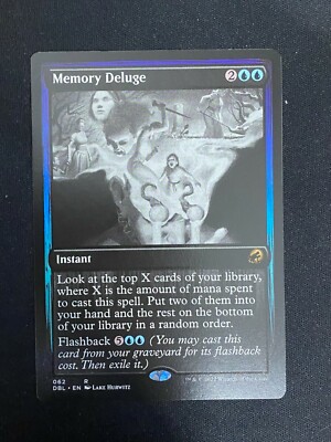 Memory Deluge - Innistrad Double Feature NM MTG | eBay
