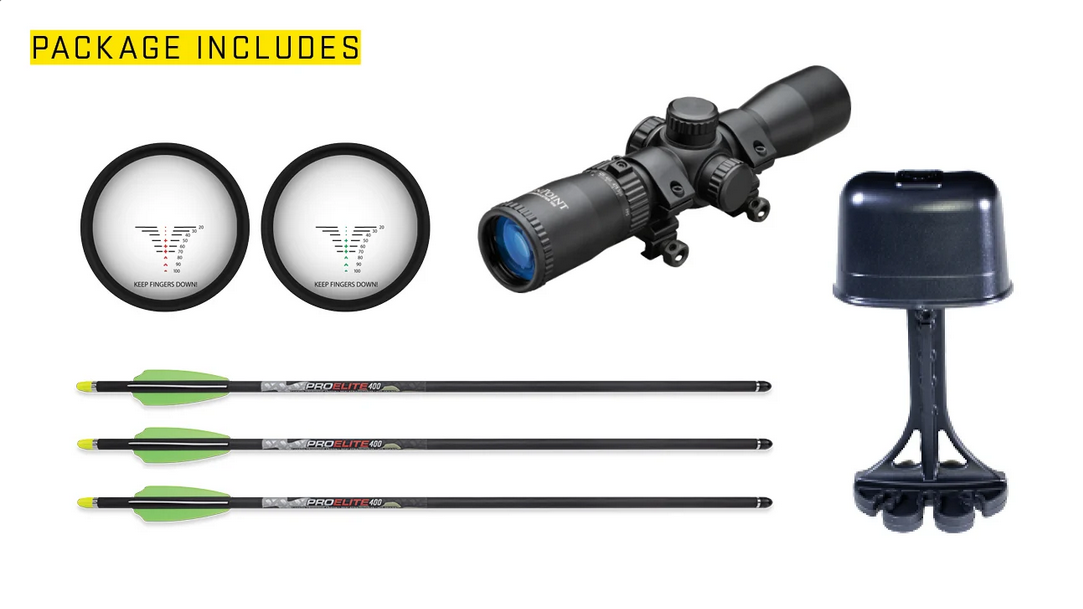 TenPoint Viper 430 Crossbow Package Vektra Camo, Rangemaster 100 Scope ...