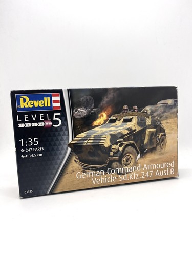 Revell 03335 Deutsches Kommandopanzerfahrzeug Sd.Kfz.247 Ausf.B 1:35 ...