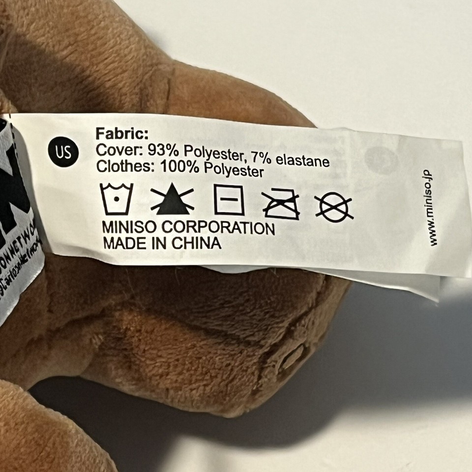 We Bare Bears Cartoon Network Grizz Grizzly Bear Plush Stuffed Animal ...