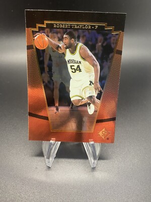 1998-99 SP Top Prospects Robert “Tractor”Traylor #9 Rookie Michigan RC ...