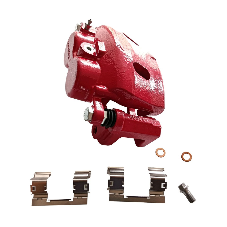 S4918A Red Caliper Front For Chevy Silverado 1500 07-18 GMC Sierra 1500 ...