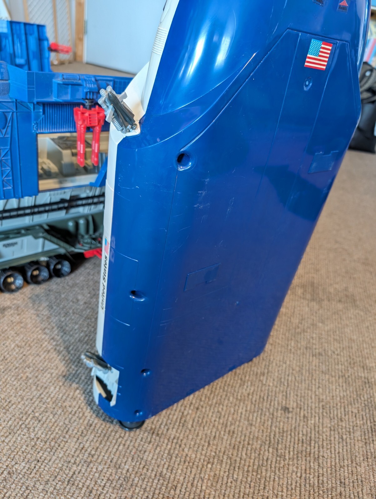 GI JOE DEFIANT SPACE LAUNCH COMPLEX 99.5% complete CRUSADER Space ...