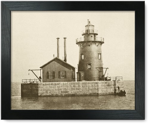 Framed Print: Detroit River Light-Station, Michigan, 1885 | eBay